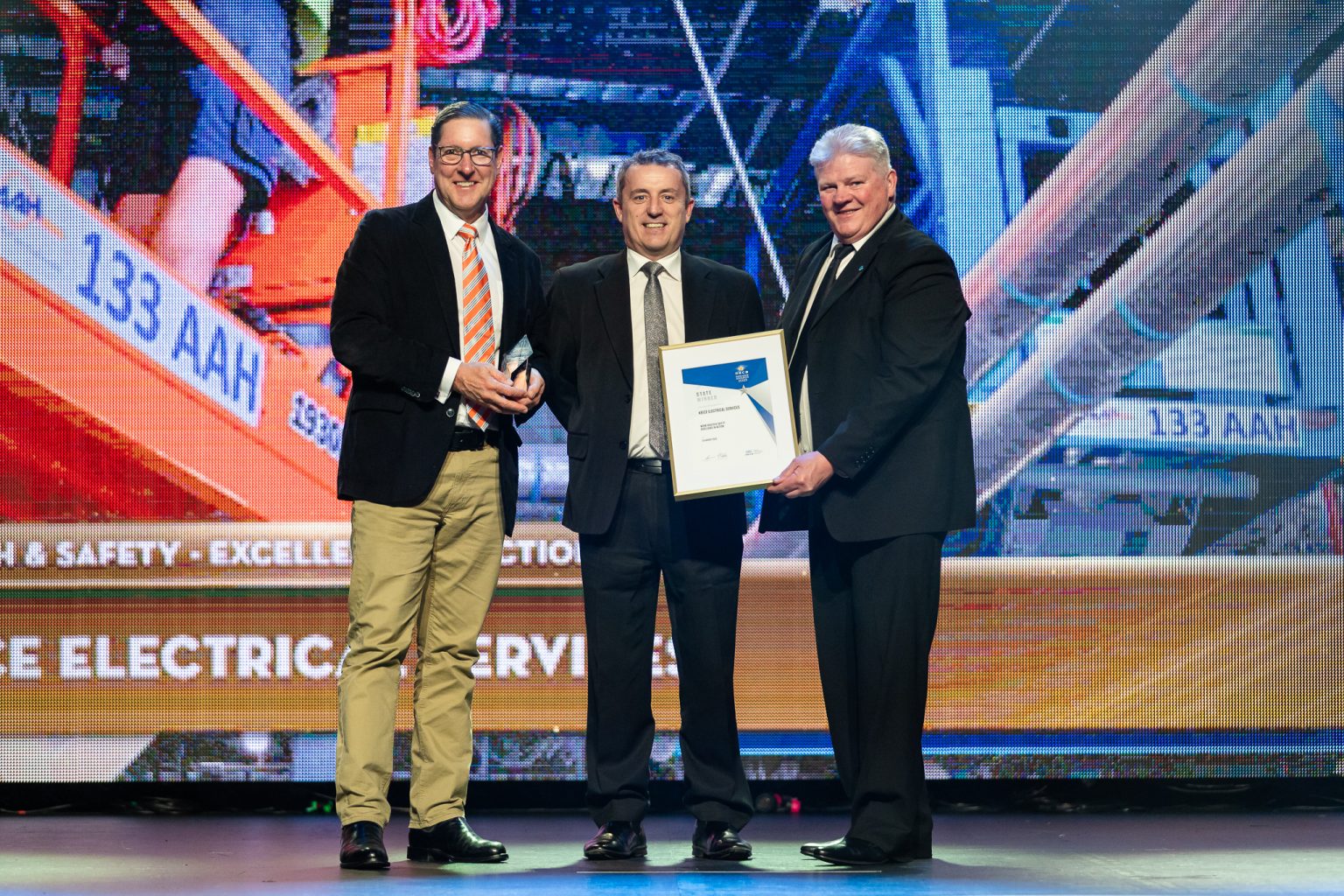 Keece win NECA HSEQ Award for Health & Safety Excellence